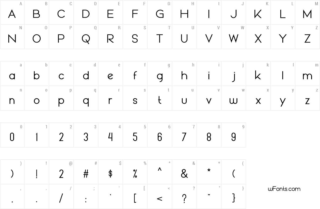 Environment Font | wfonts.com - download free