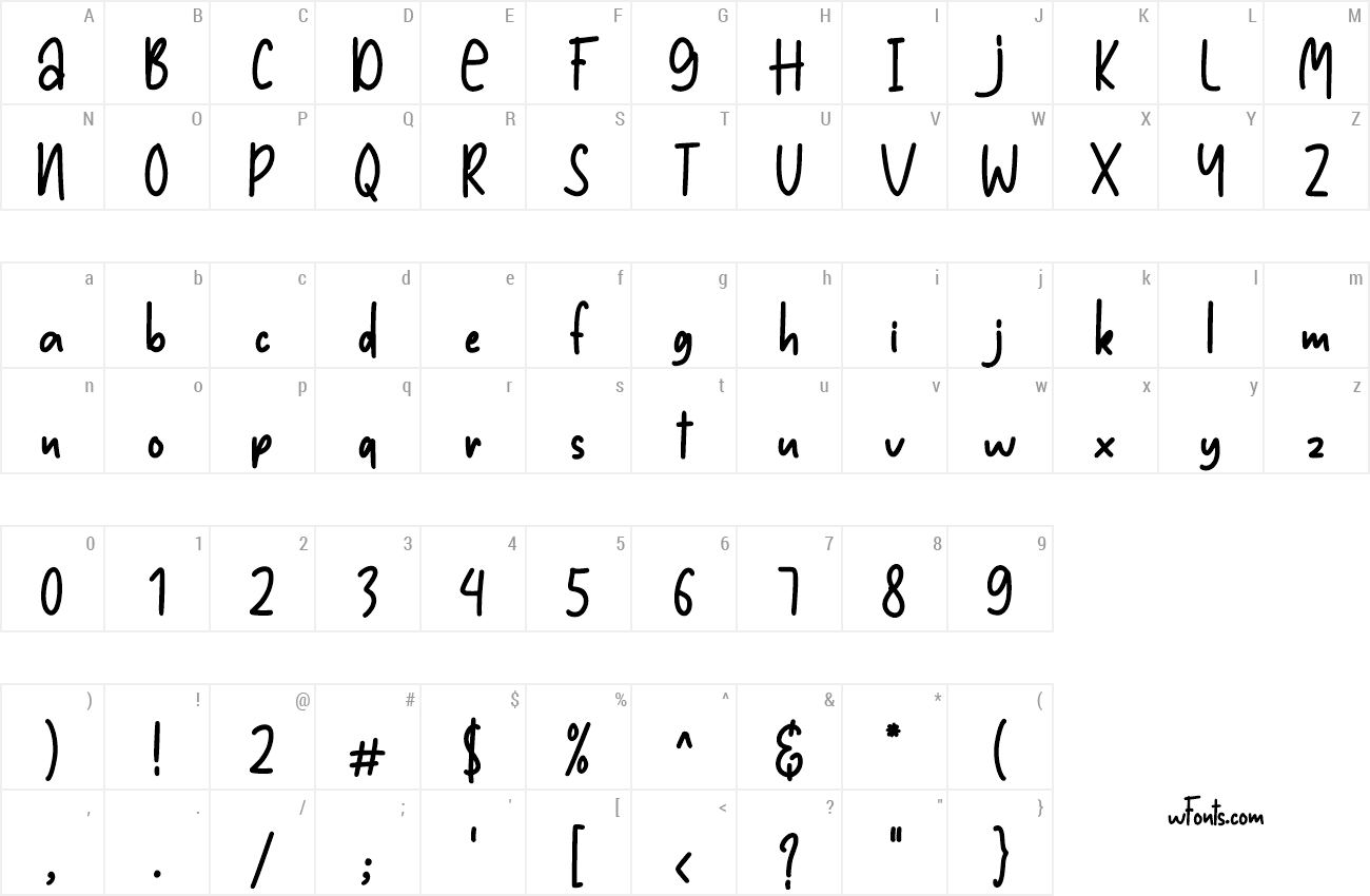 High & Low Font | wfonts.com - download free