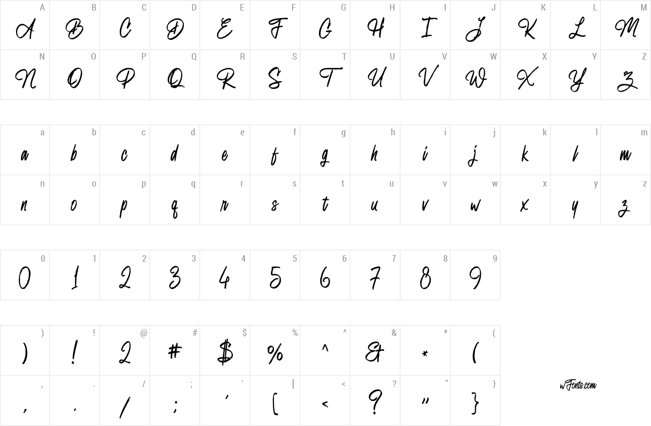 White Colors Font | wfonts.com - download free