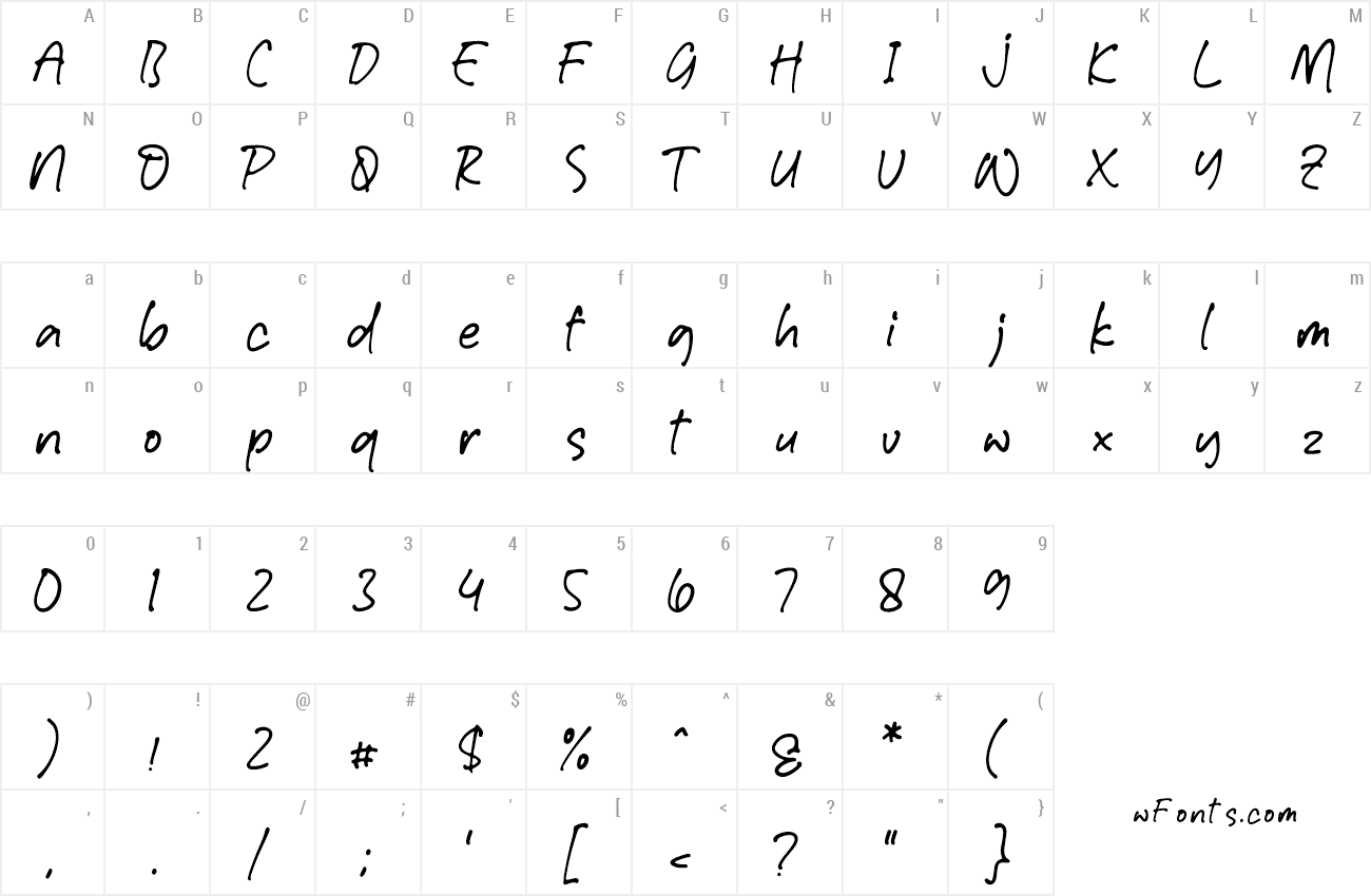 Window Notes Font | wfonts.com - download free