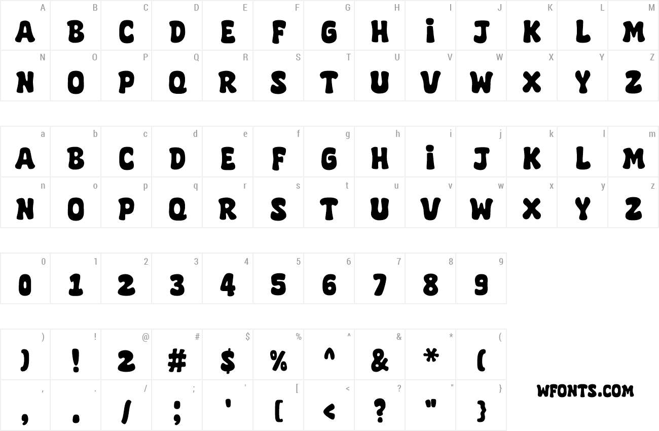 Super Brain Font | wfonts.com - download free