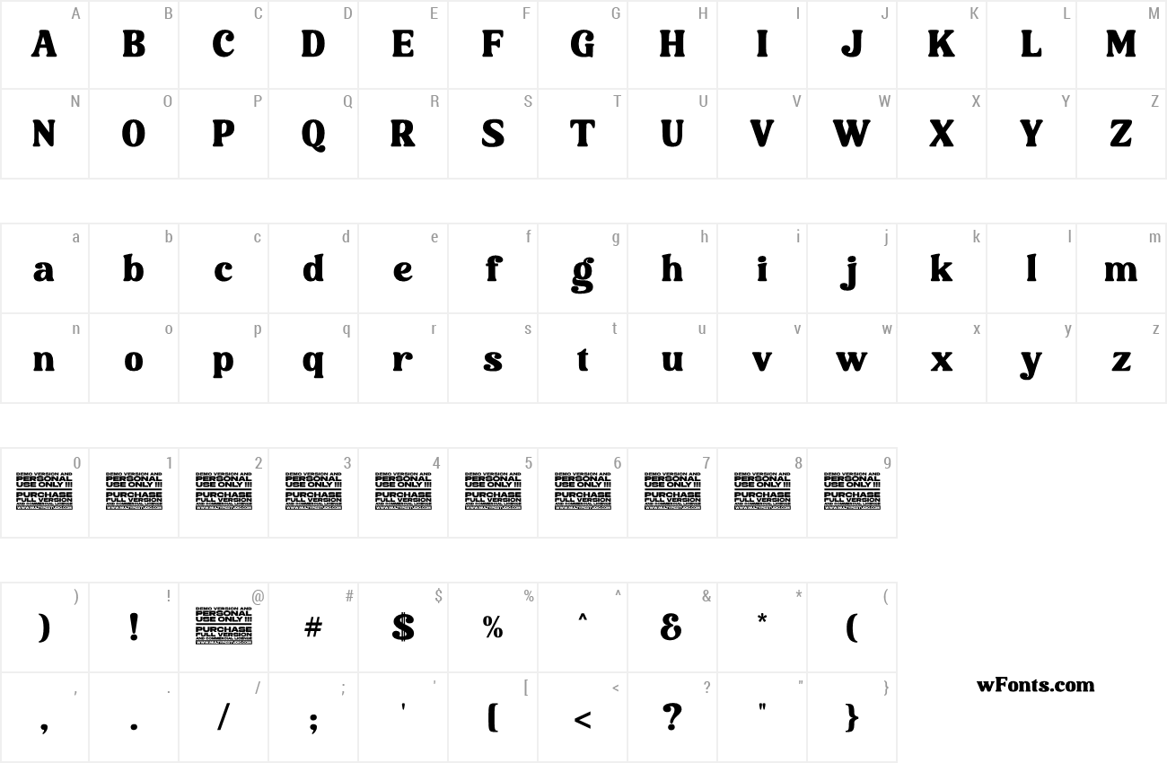 Mahoda Display Font | wfonts.com - download free