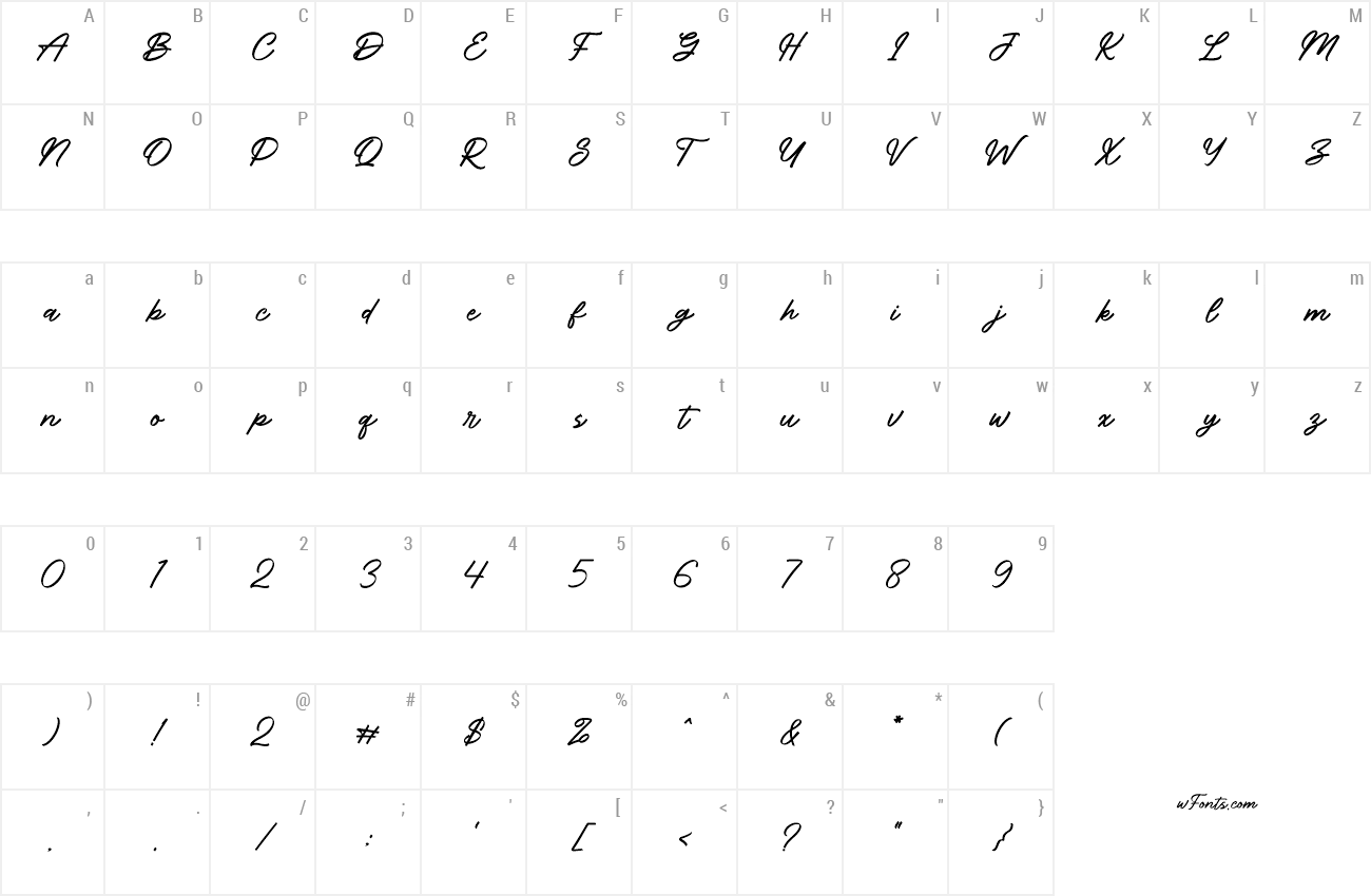 Catalyst Script Font | wfonts.com - download free