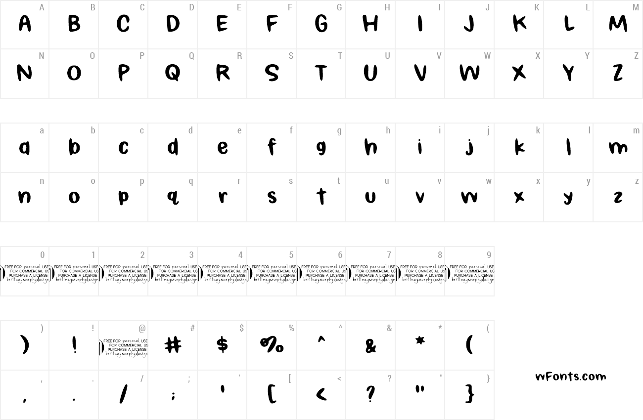 Grumpy Sunshine Font | wfonts.com - download free