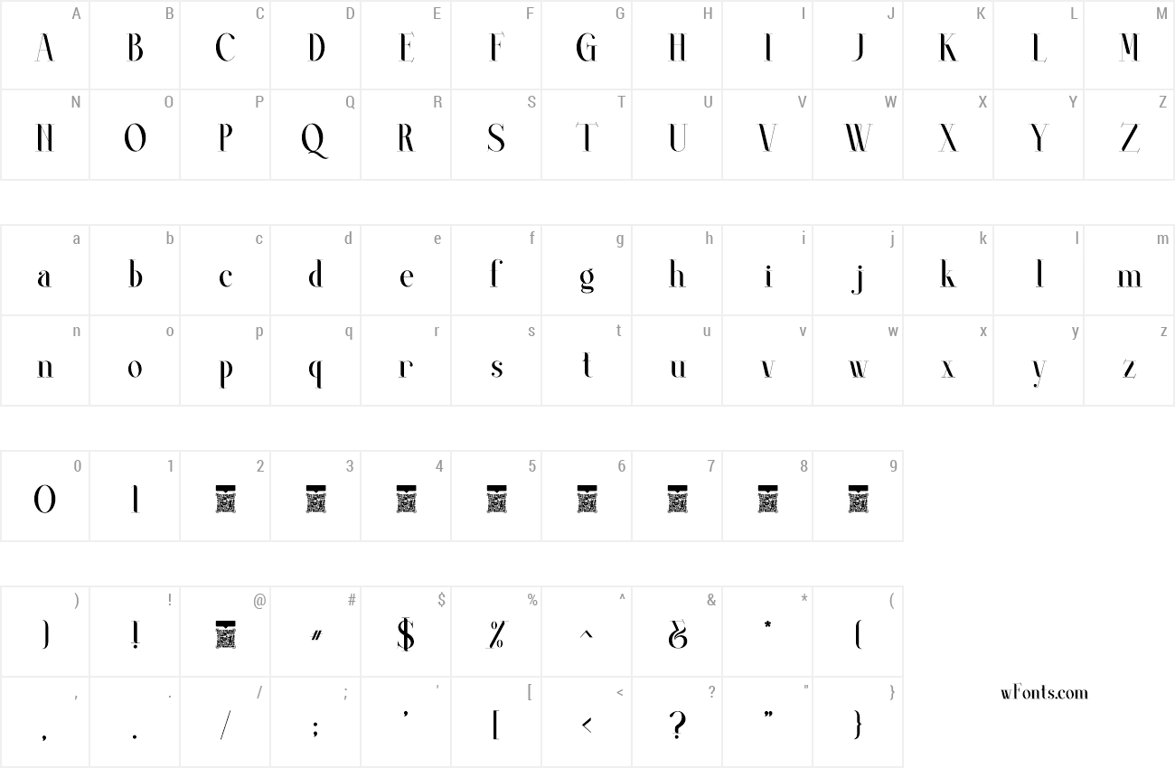 Wafero Font | wfonts.com - download free