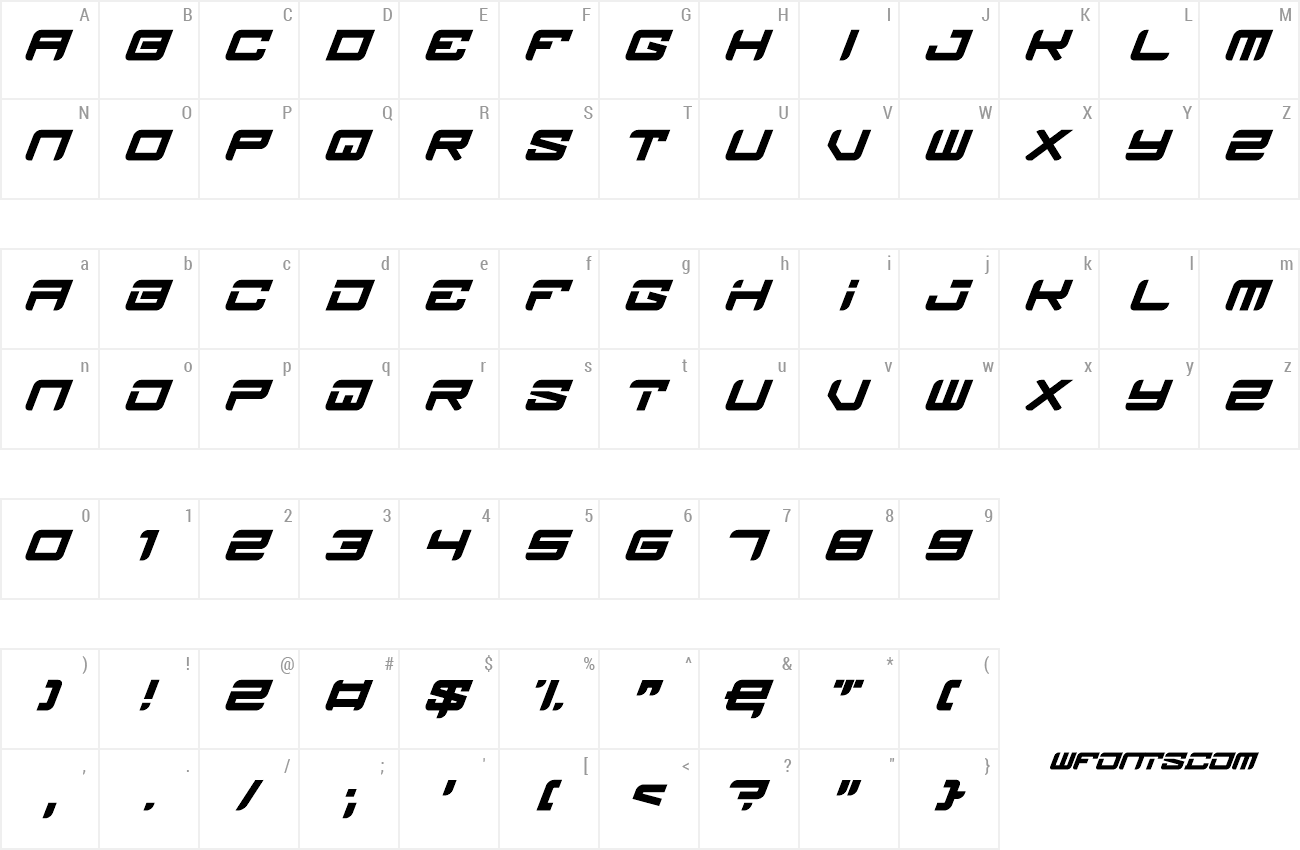 Brake Disc Font | wfonts.com - download free