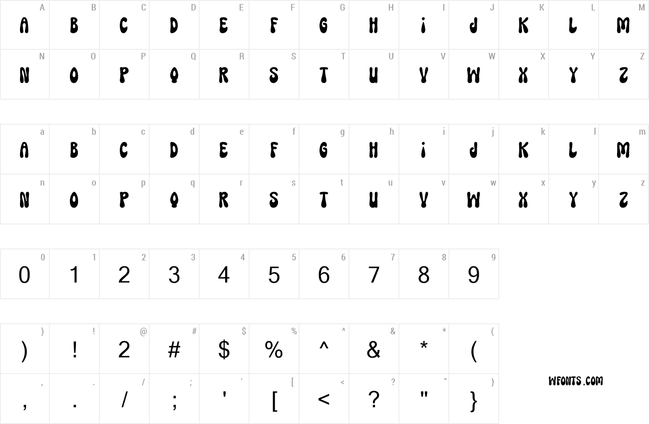 Smashing Bricks Font | wfonts.com - download free