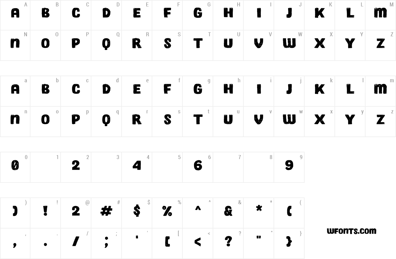 Super Pulp Font | wfonts.com - download free