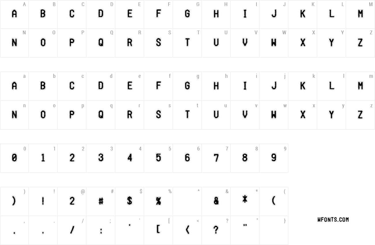 Tragic Blur Font | wfonts.com - download free