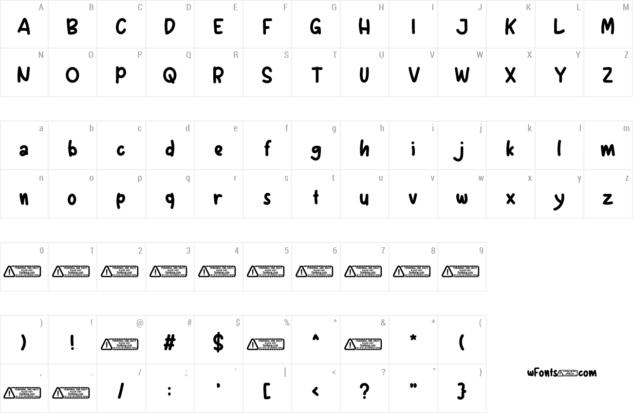 Happy Meal Font | wfonts.com - download free