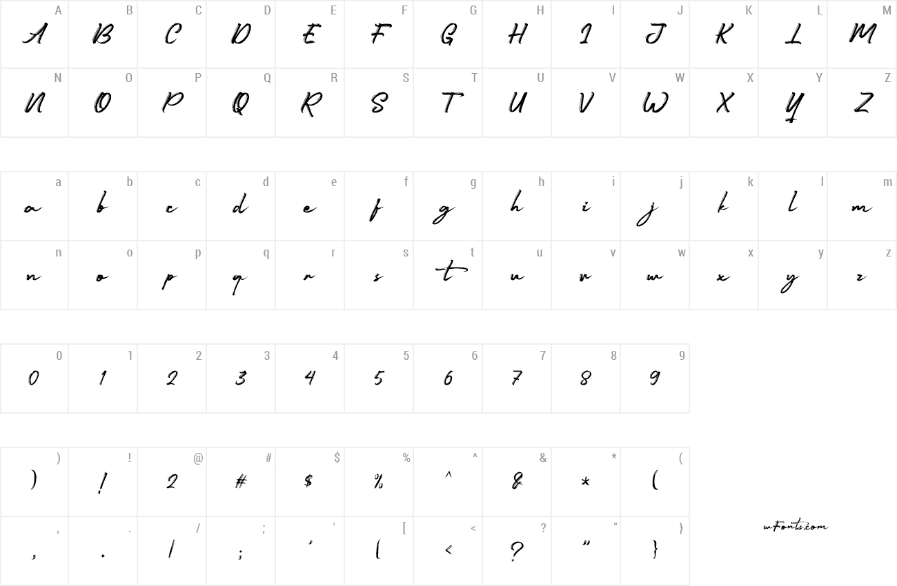 Marijose Font | wfonts.com - download free