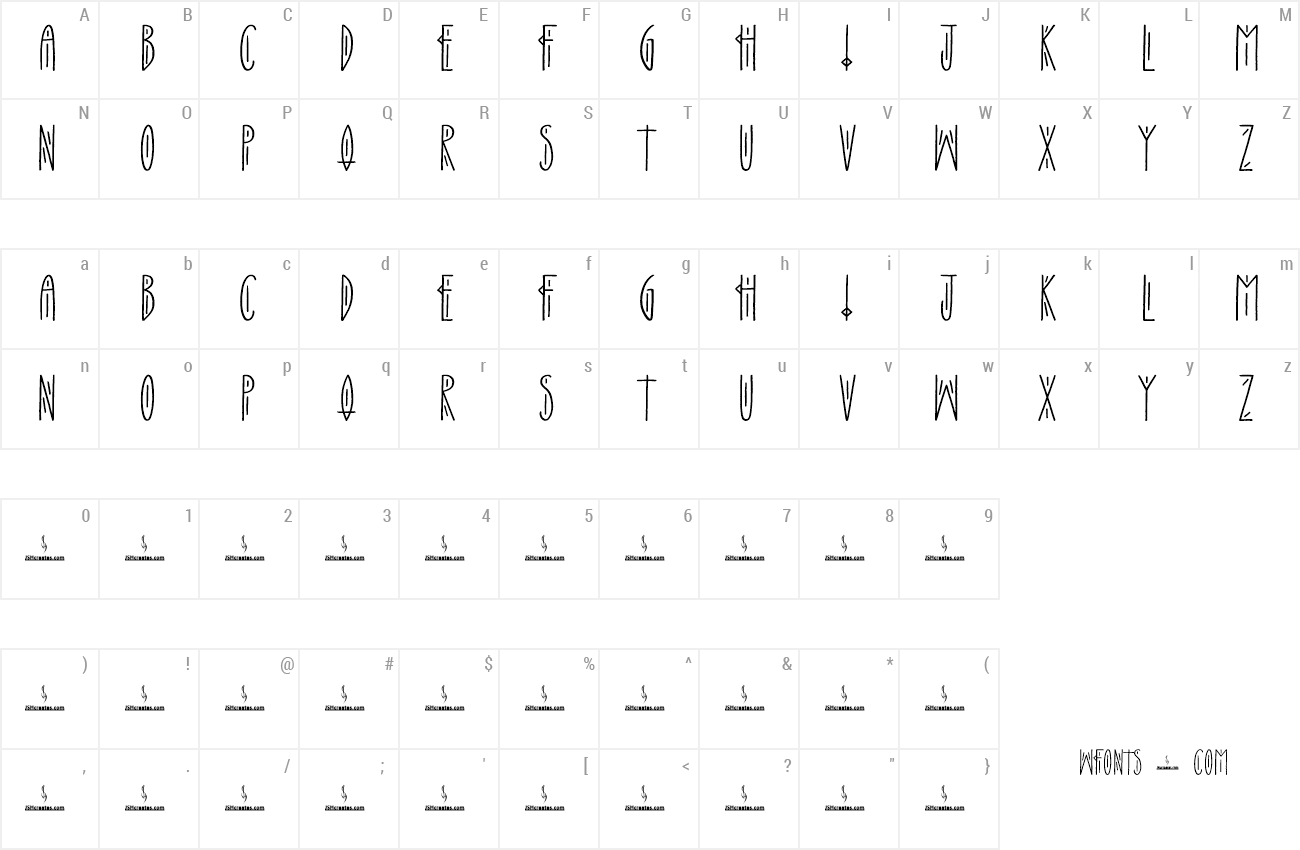 Quick Quack Font | wfonts.com - download free