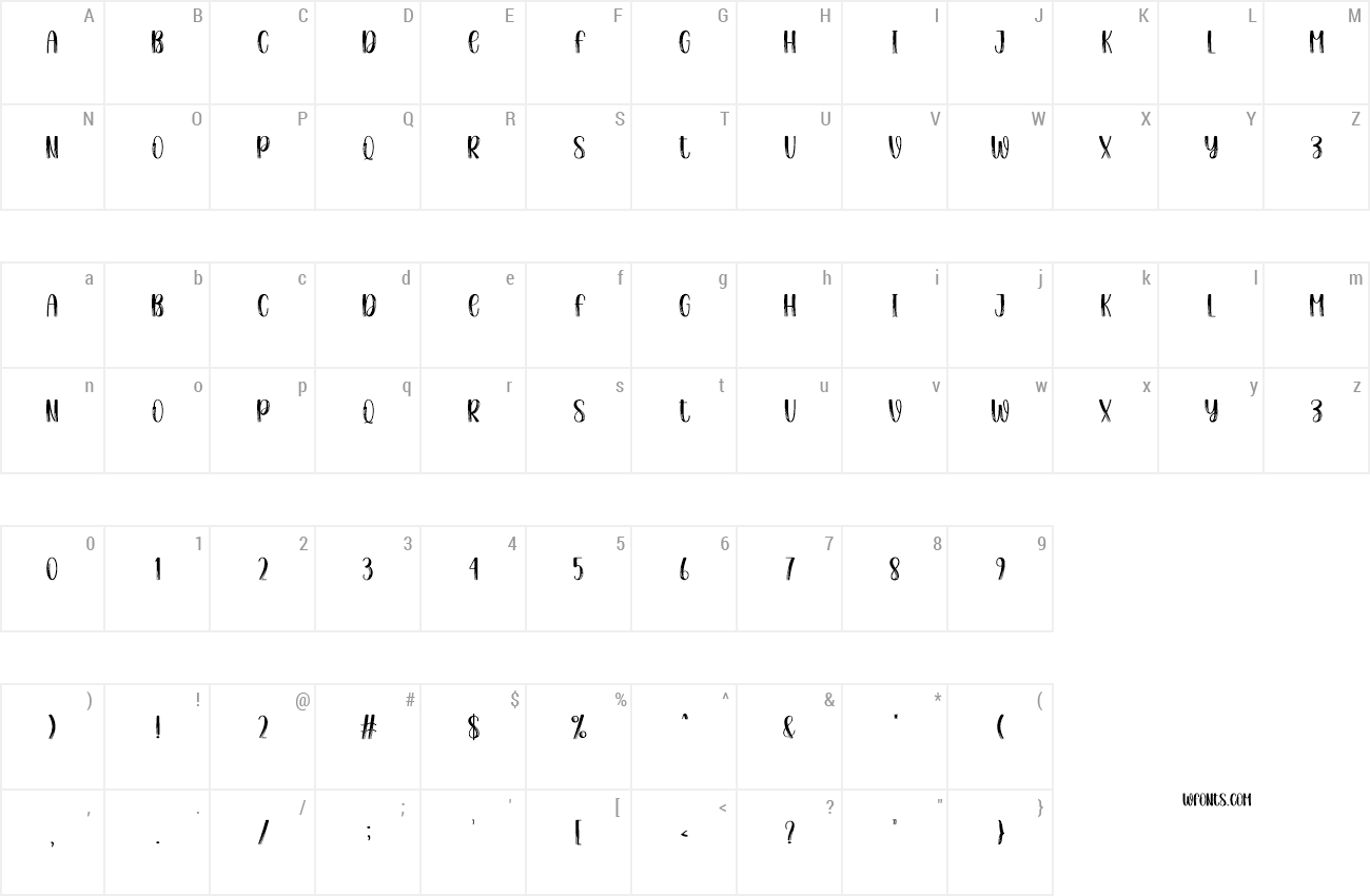 Simple Sticker Font | wfonts.com - download free