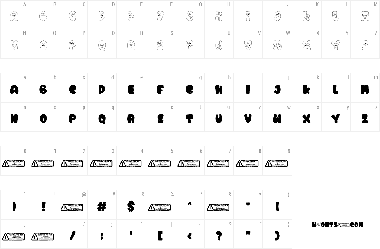 Larva Pink Font | wfonts.com - download free