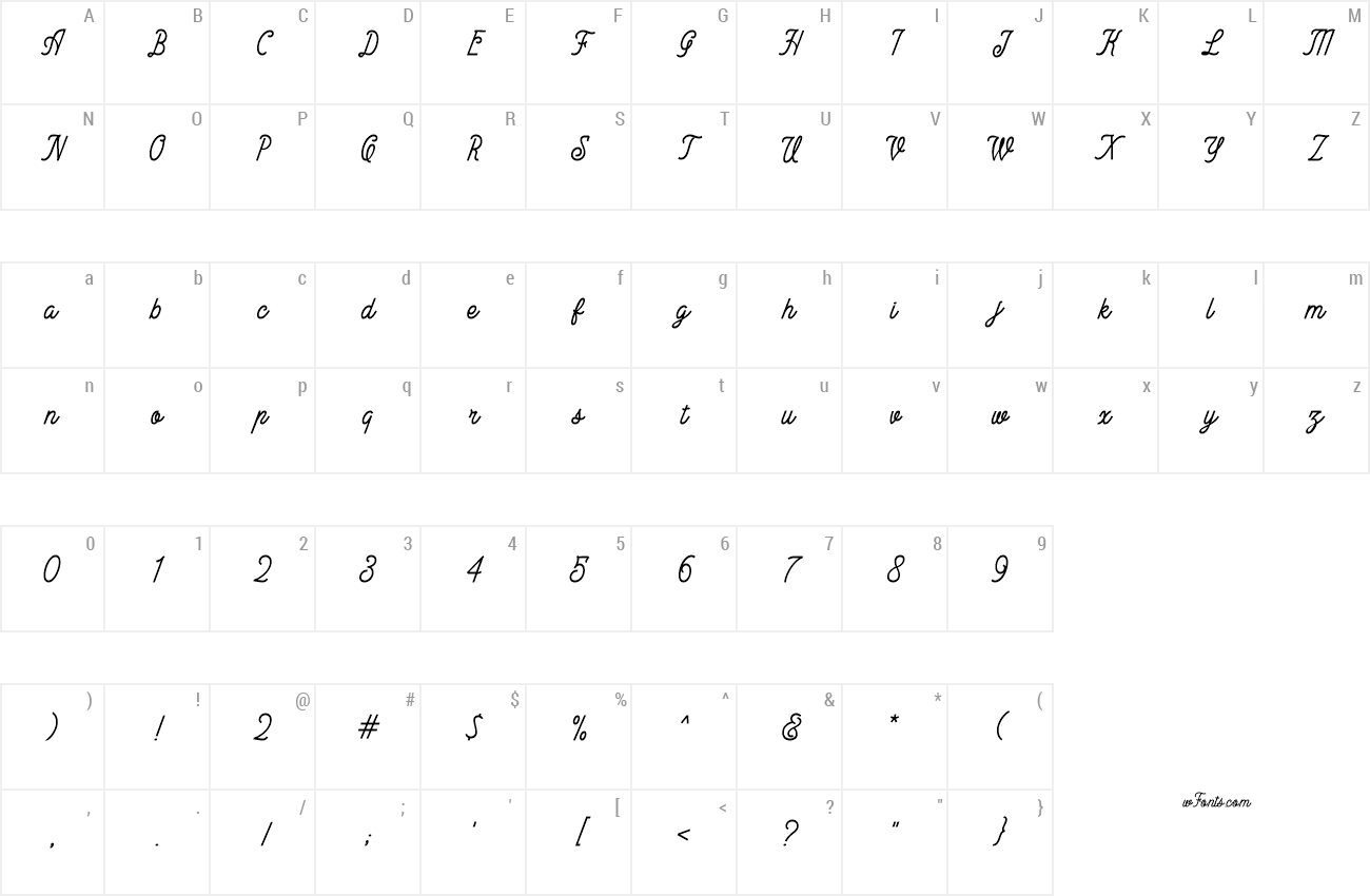 Andanta Font | wfonts.com - download free