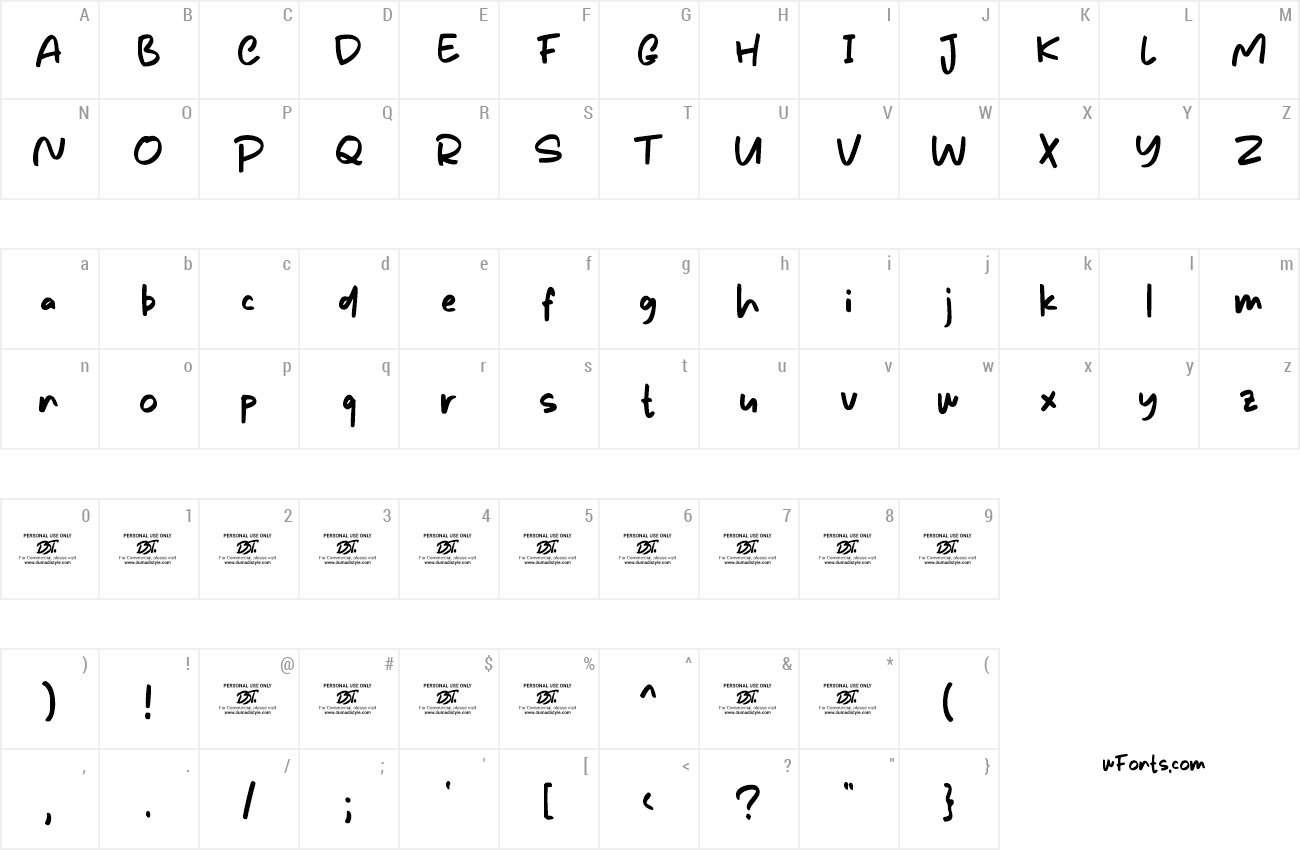 Casual Sketchy Font | wfonts.com - download free