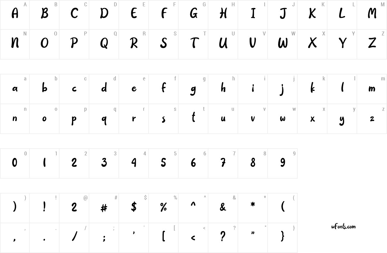 Hobbies Font | wfonts.com - download free