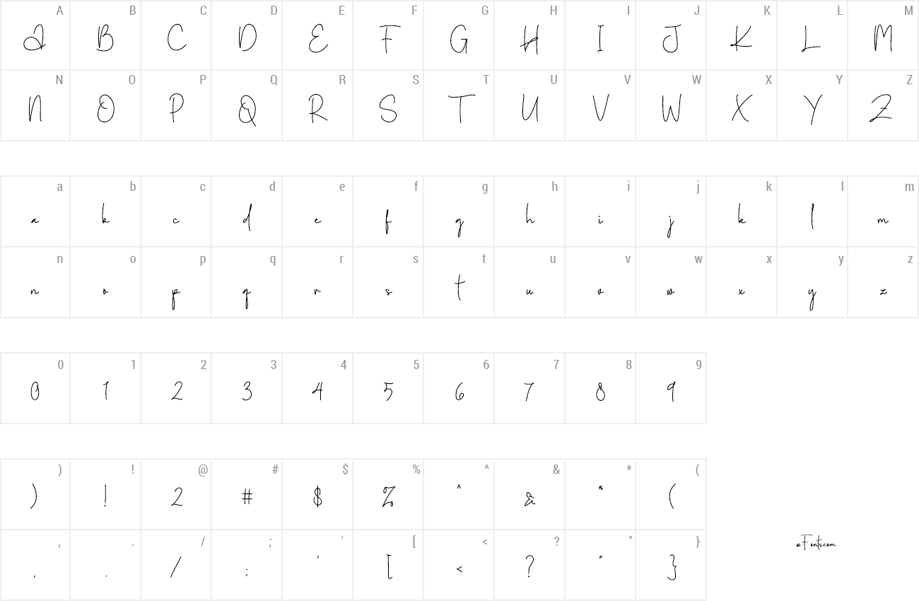 Creative Diary Font | wfonts.com - download free