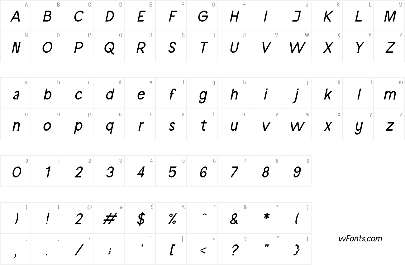 Paris Van Java Font | wfonts.com - download free