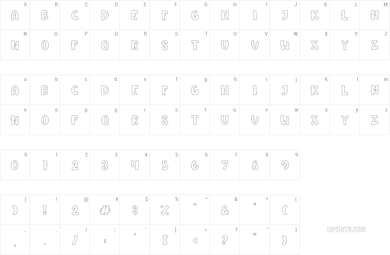 Cupcake Unicorn Font | wfonts.com - download free