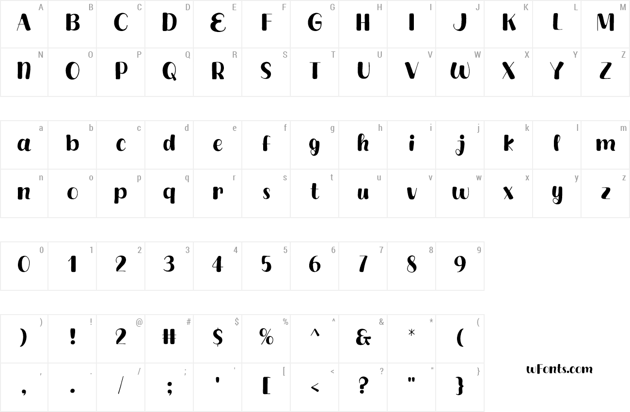 Extra Corn Font | wfonts.com - download free