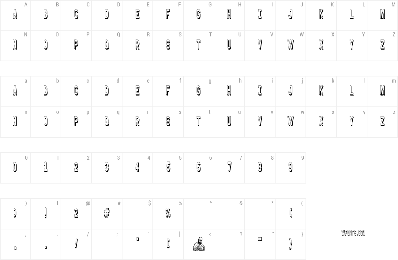 Retro Heaven Font | wfonts.com - download free