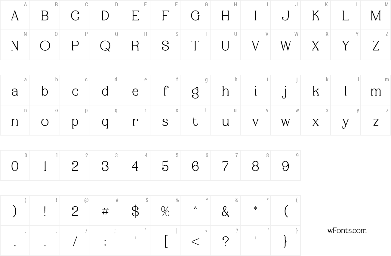 Silvera Peach Font | wfonts.com - download free