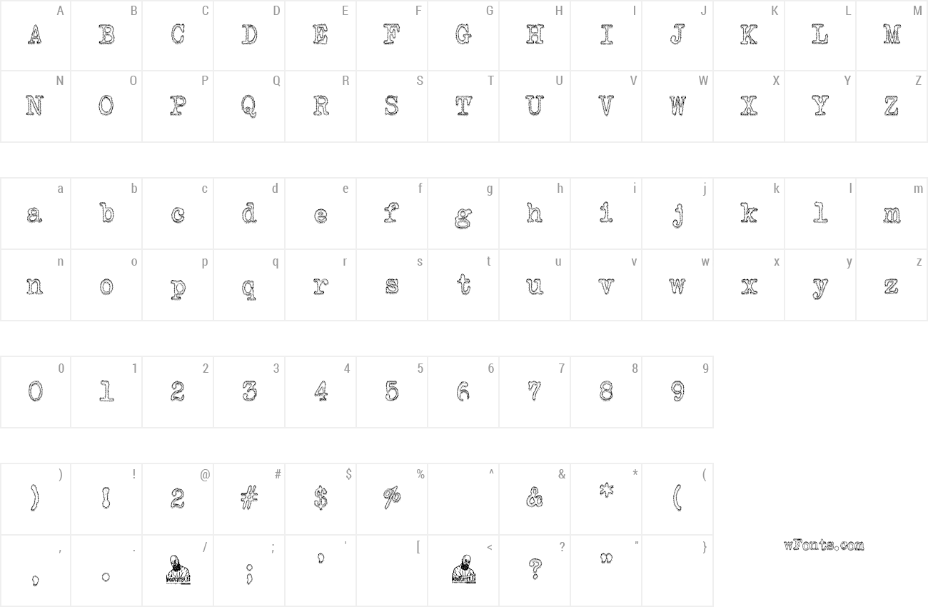 Mystery Book Font | wfonts.com - download free