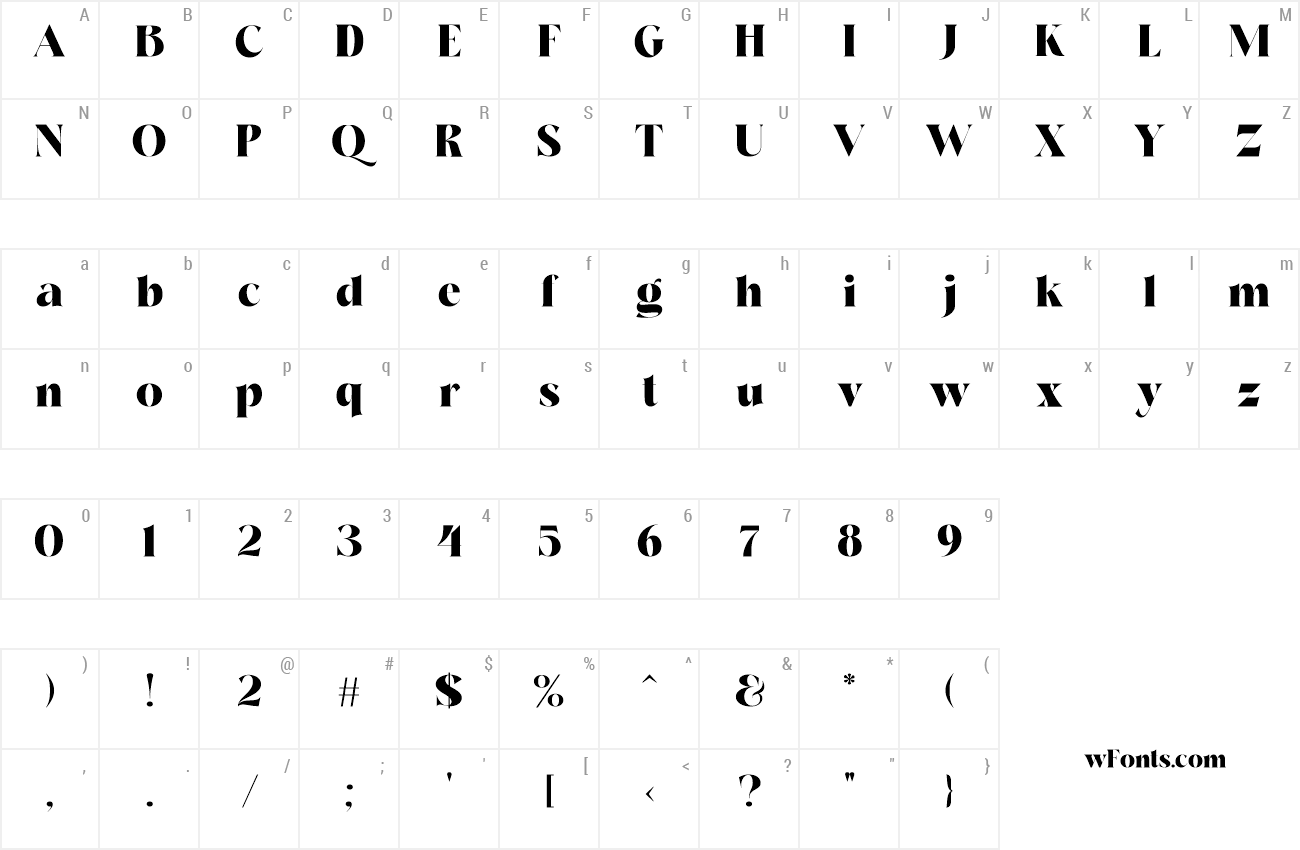 Deluxe Resto Font | wfonts.com - download free