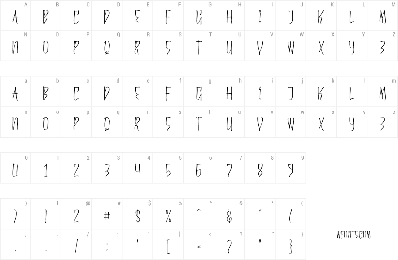 Hysteria Witcher Font | wfonts.com - download free