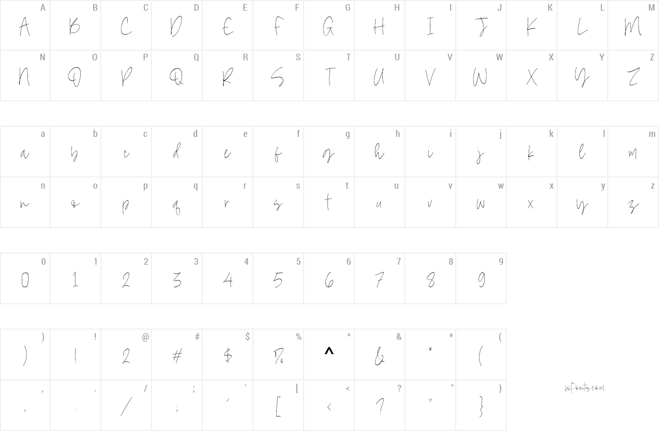 Simone Kimber Font | wfonts.com - download free