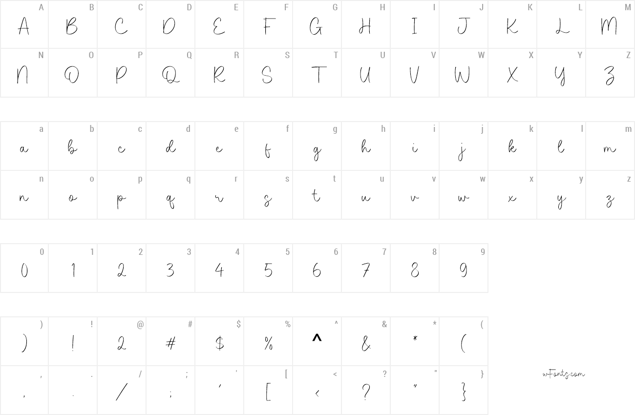 Calista Aesthetic Font | wfonts.com - download free