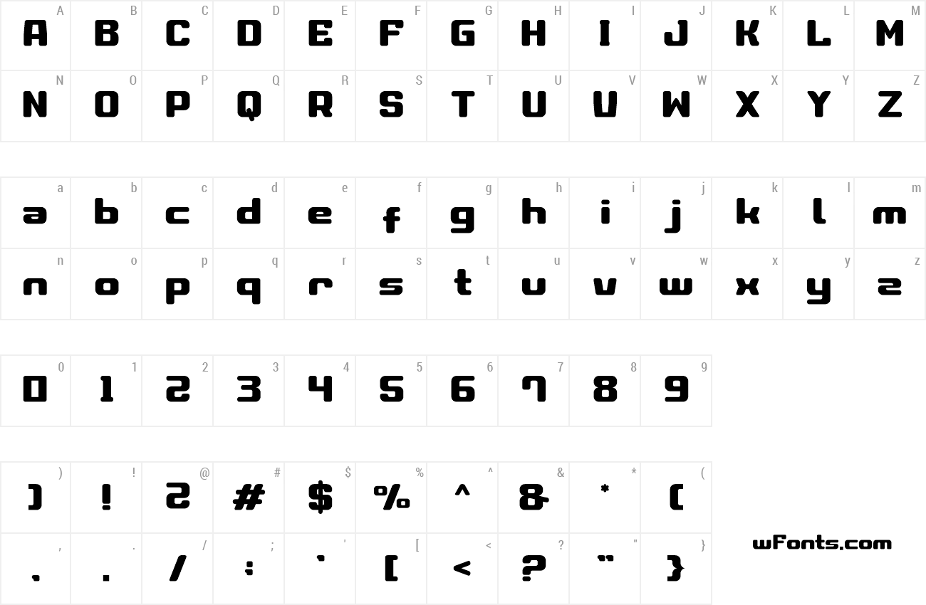 Sportex Workout Font | wfonts.com - download free