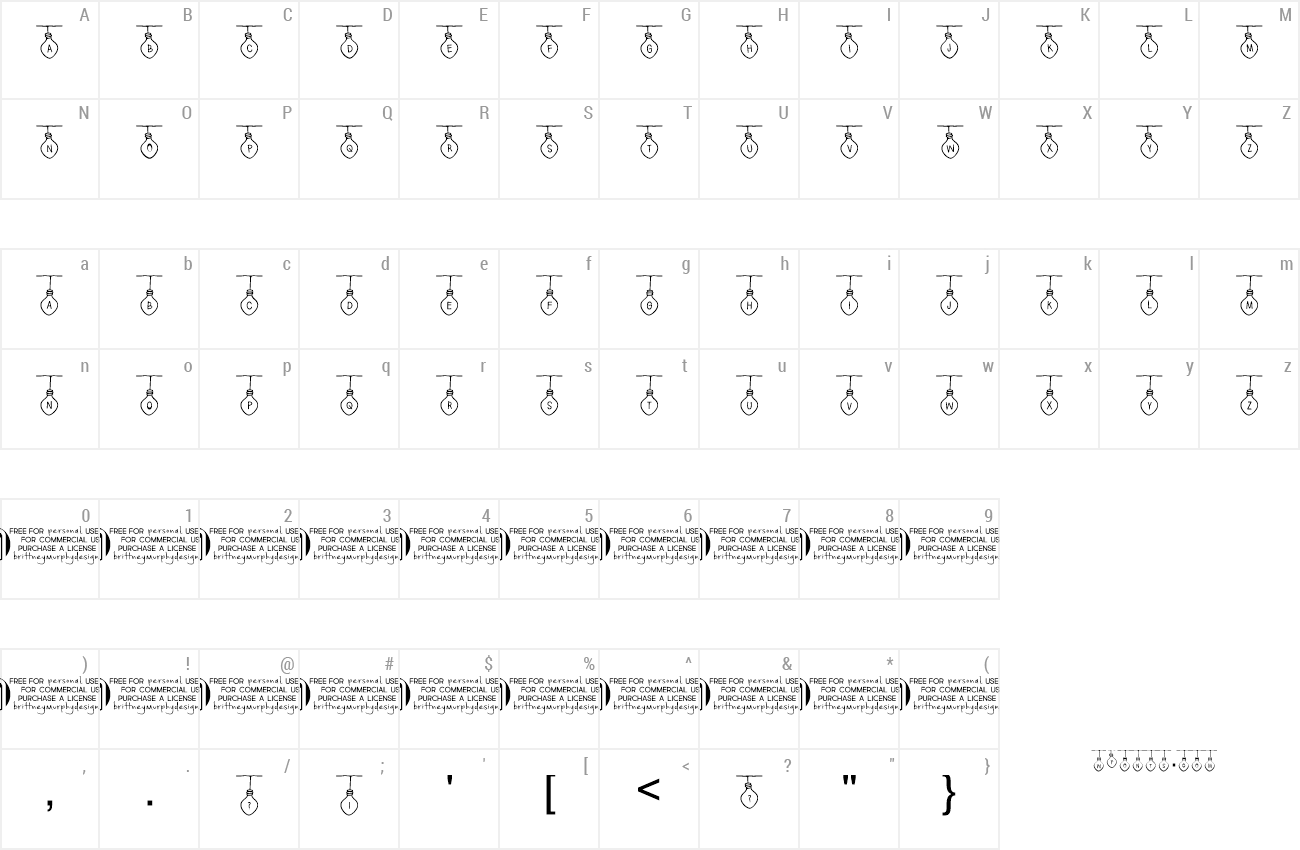 Twinkle Lights Font | wfonts.com - download free