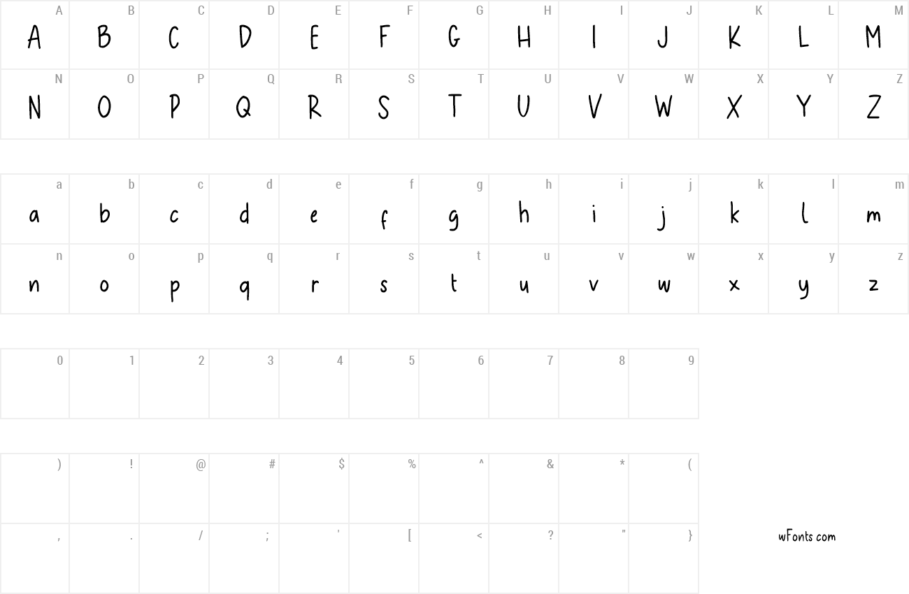 Joyline Notes Font | wfonts.com - download free