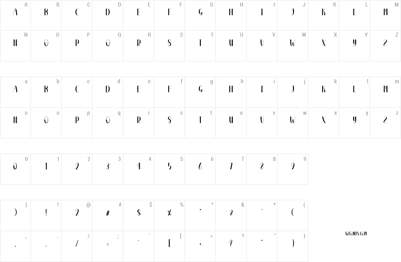 Night Time Font | wfonts.com - download free