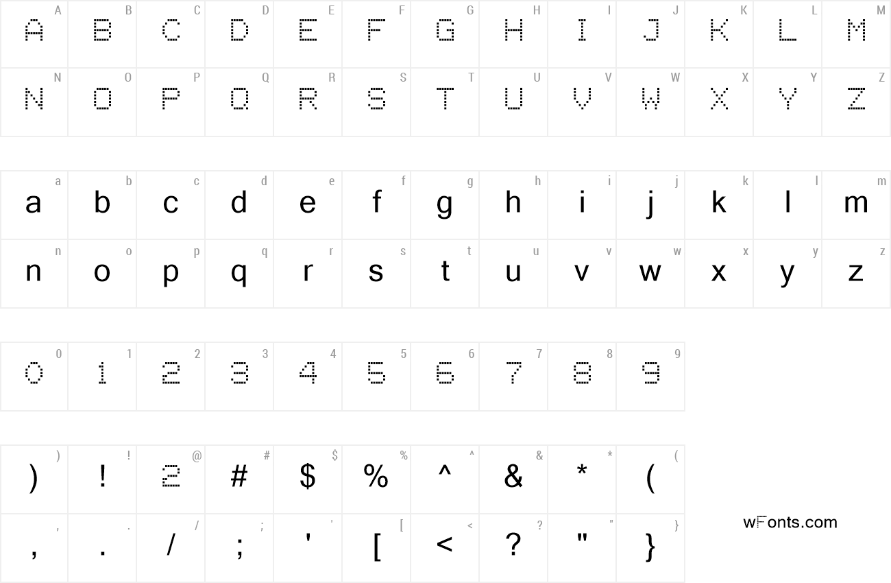 Square 77 Font | wfonts.com - download free