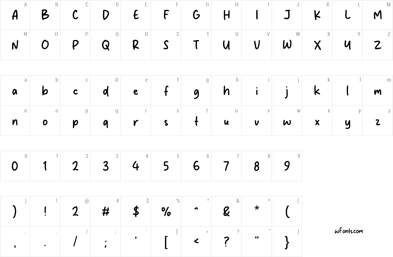 Brown Rice Font | wfonts.com - download free