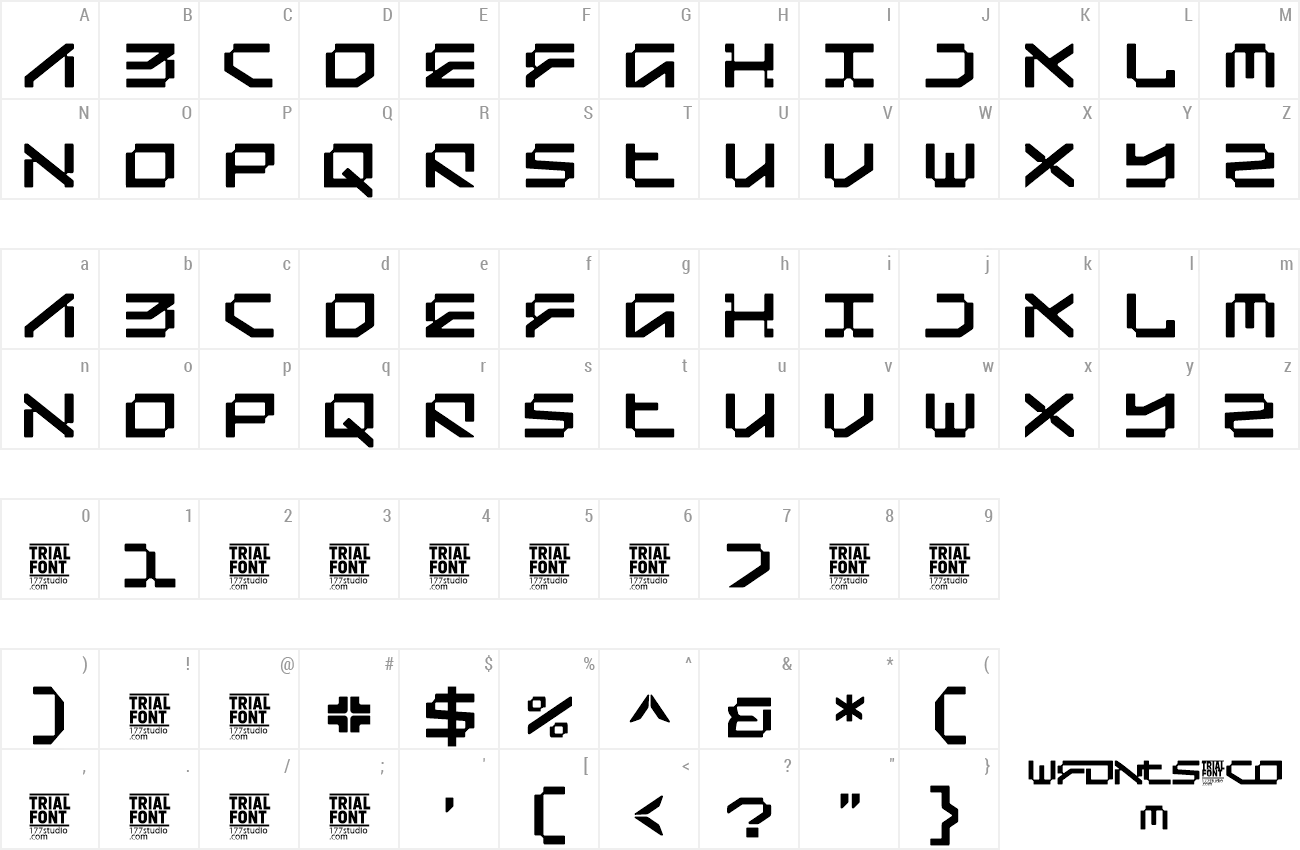 Range Unique Font | wfonts.com - download free