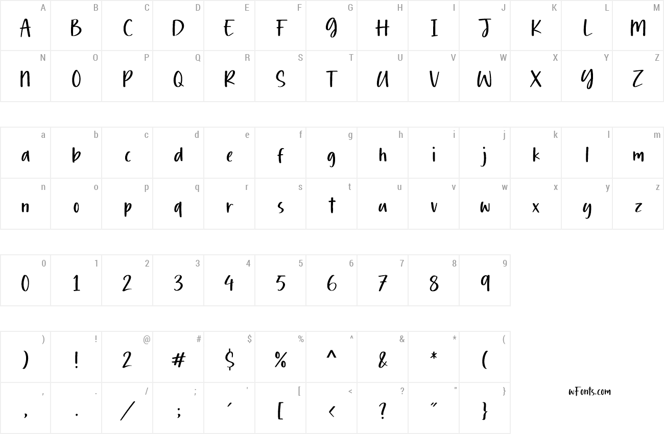 Rainbow Umbrella Font | wfonts.com - download free