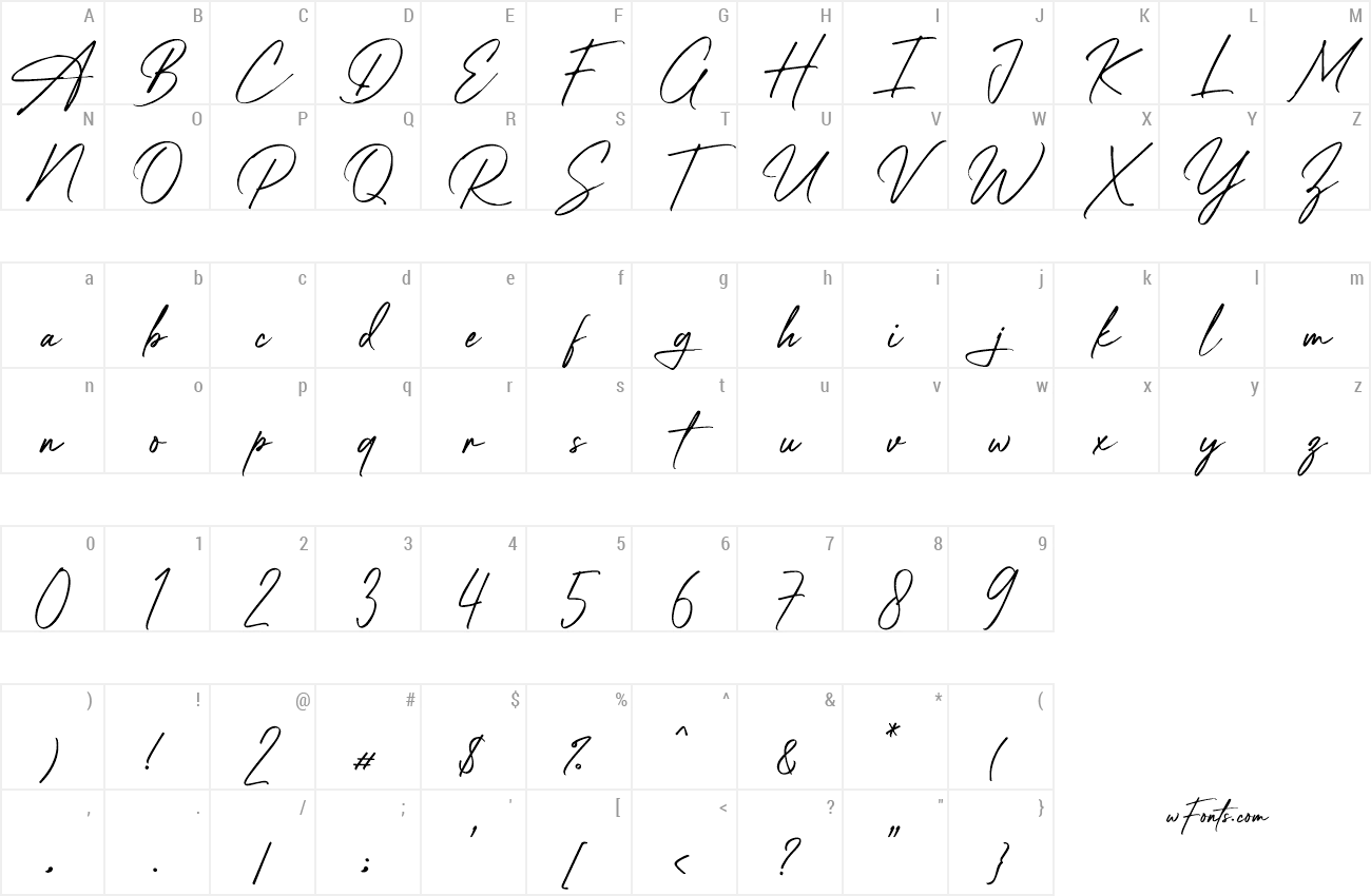 Alpha Brights Font | wfonts.com - download free