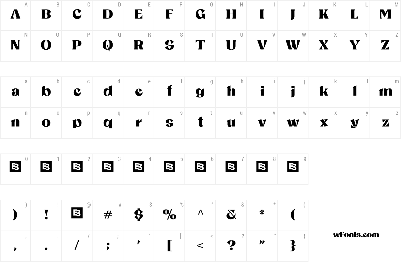 Claven Font | wfonts.com - download free