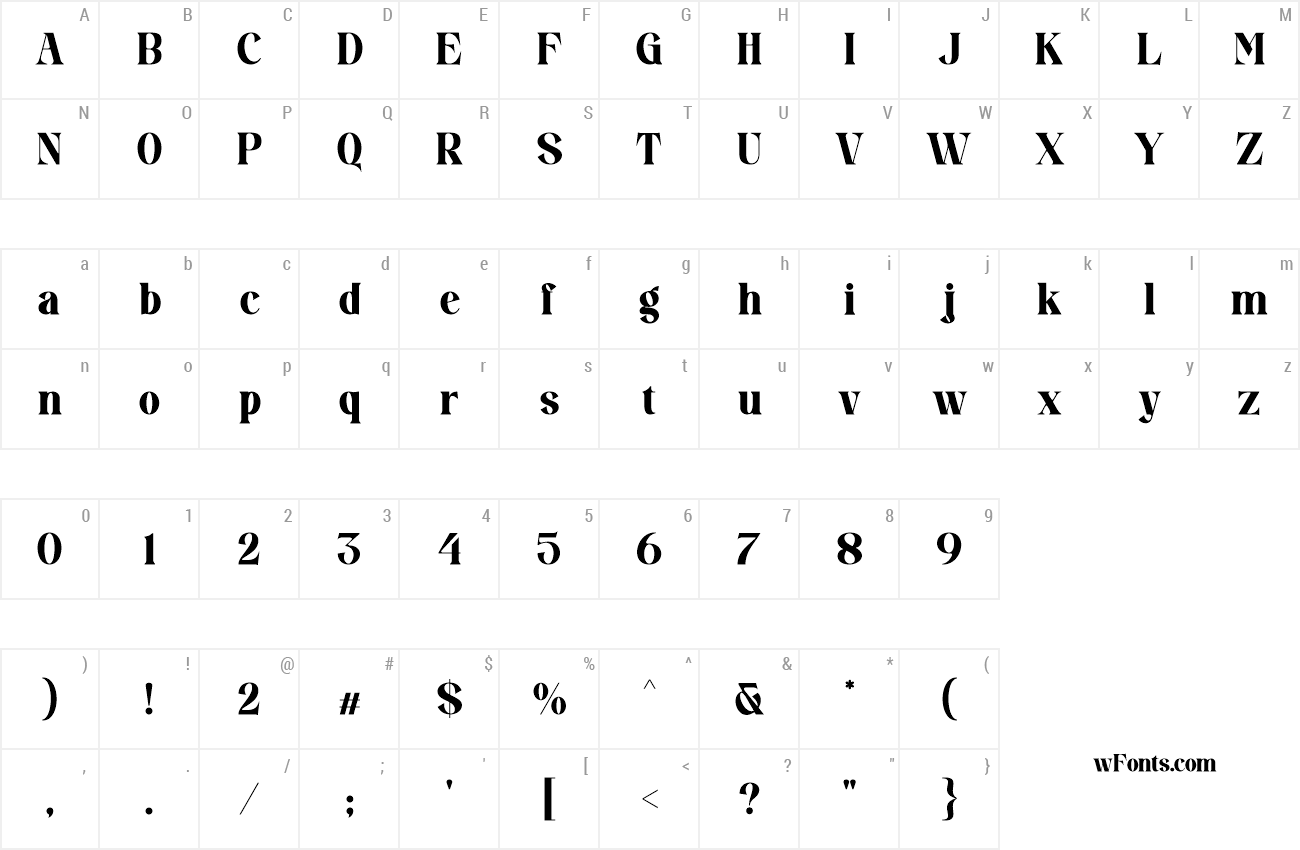 Mowera Font | wfonts.com - download free