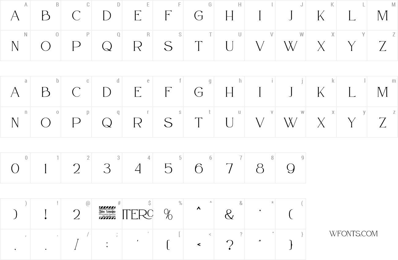 Atteron Font | wfonts.com - download free