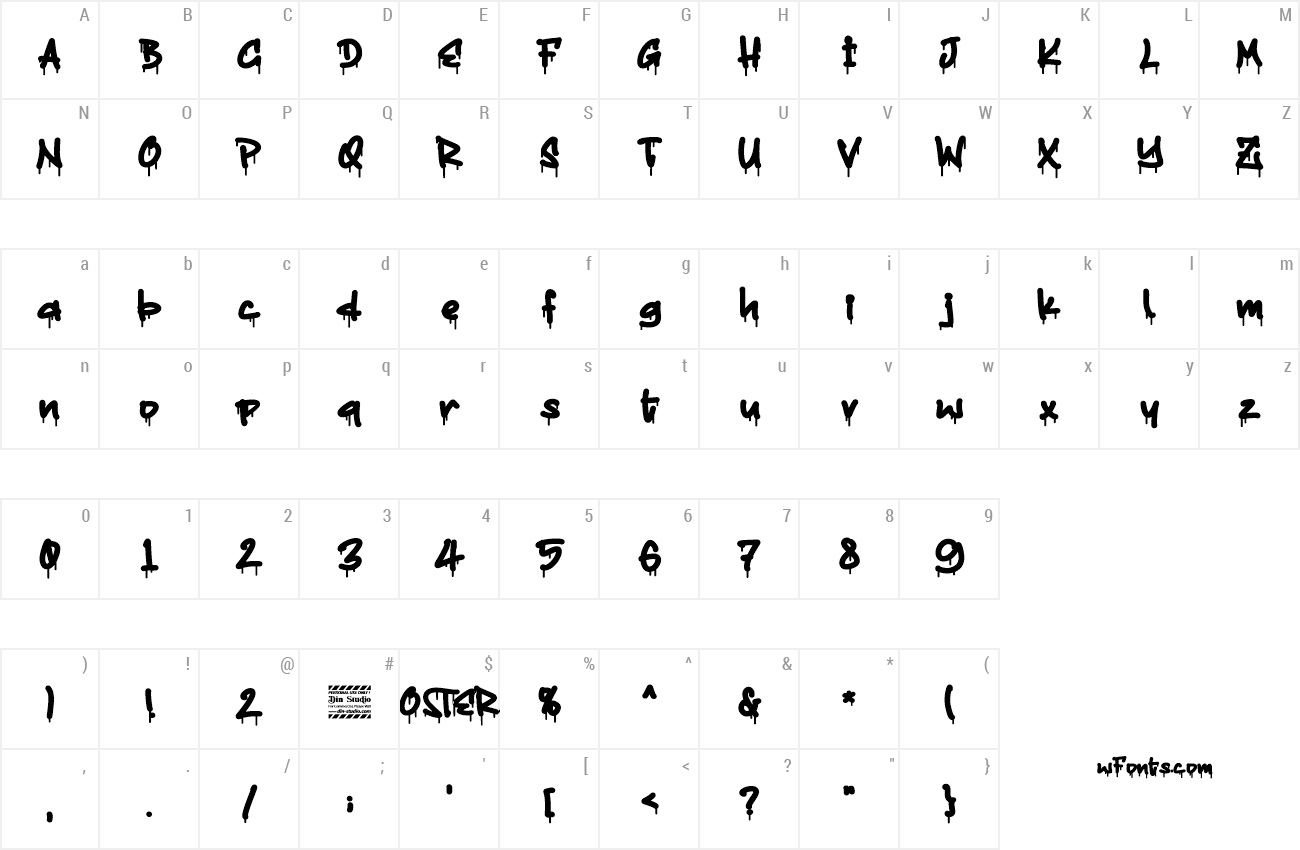 Hosters Font | wfonts.com - download free