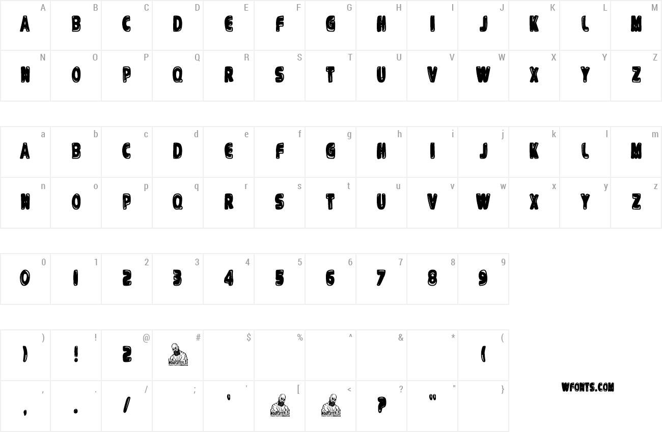 Avenida Goya Font | wfonts.com - download free