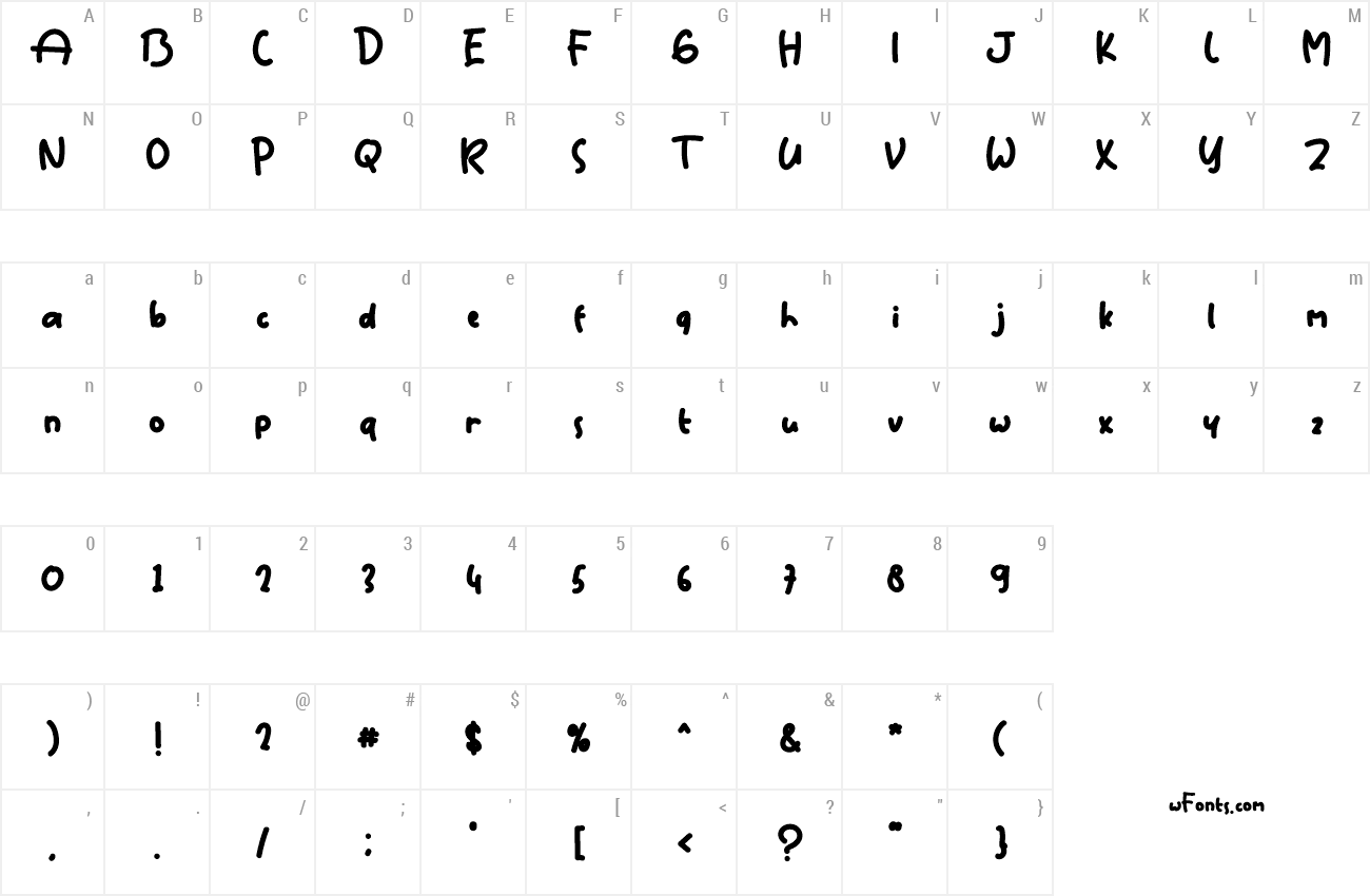 Big Student Font | wfonts.com - download free