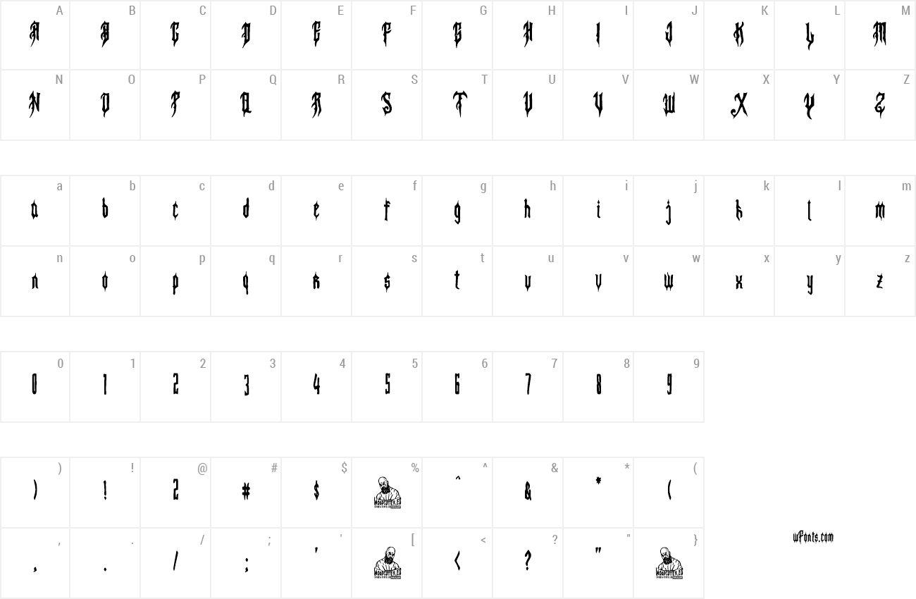 Ludwig van Beethoven Font | wfonts.com - download free