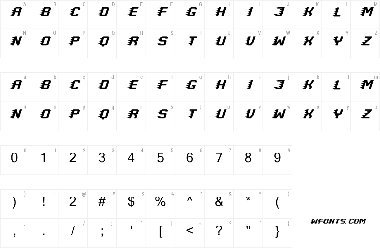 Slow Connection Font | wfonts.com - download free