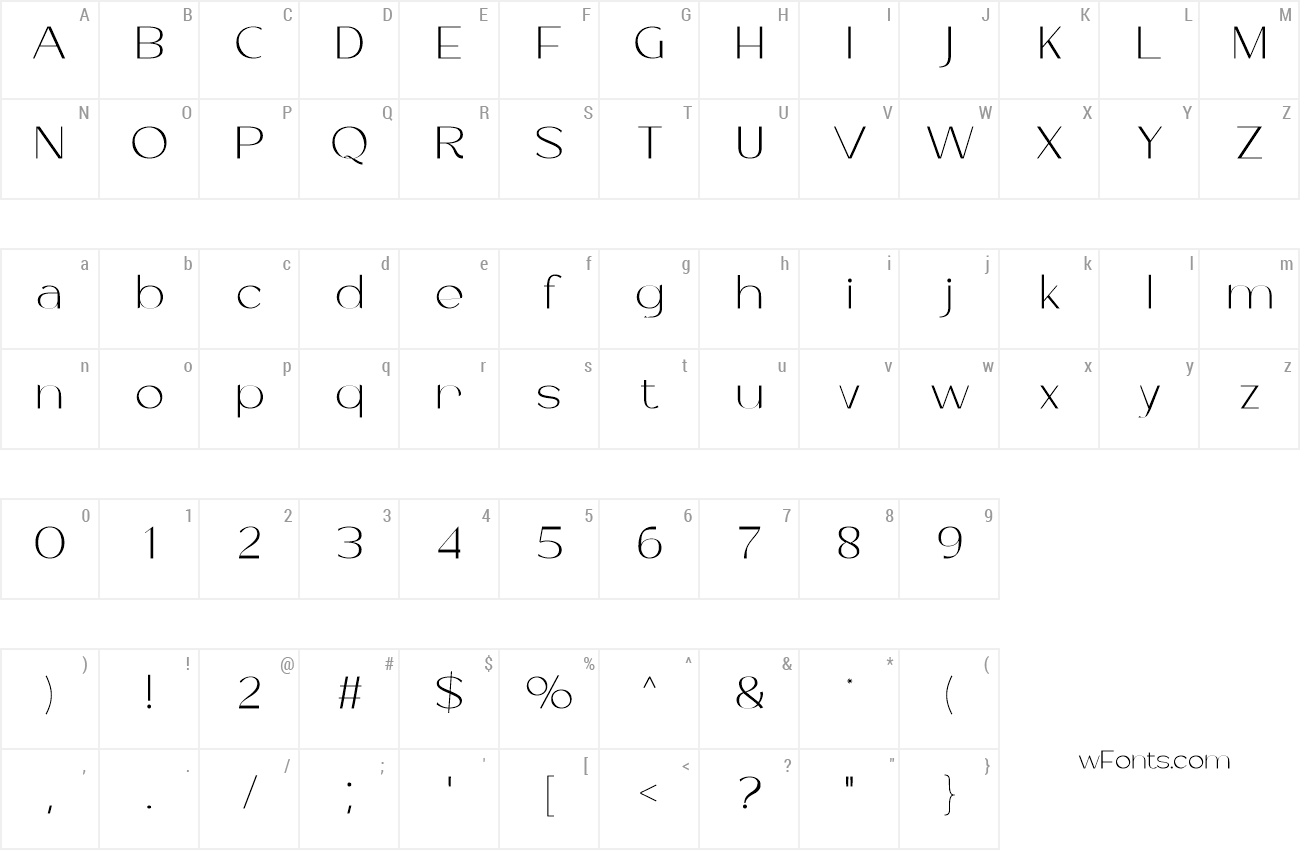 Shade Sans Font | wfonts.com - download free